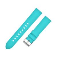 China ROHS Quick Release 20mm Silicone Rubber Smart Watch Strap for sale