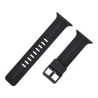 China Multi Color 40mm 44mm Silicone Rubber Smartwatch Band for sale