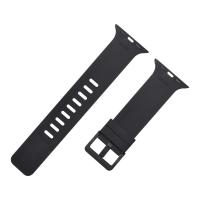 China Multi Color 40mm 44mm Silicone Rubber Smartwatch Band for sale