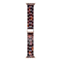 China Easy Release Dazzle Color Resin Watch Strap 38mm 42mm for sale
