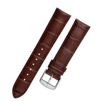 China Vintage Quick Release Alligator Pattern Grain Leather Watch Strap 16 - 24mm for sale