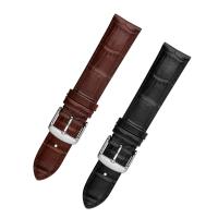 China Vintage Quick Release Alligator Pattern Grain Leather Watch Strap 16 - 24mm for sale