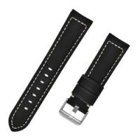 China 22mm 2 Piece Leather Buckle Strap OEM ODM Available for sale