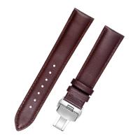 China 2 Piece 20mm Genuine Cow Leather Watch Strap Bands for sale