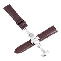 China 2 Piece 20mm Genuine Cow Leather Watch Strap Bands for sale