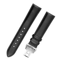 China 2 Piece 20mm Genuine Cow Leather Watch Strap Bands for sale
