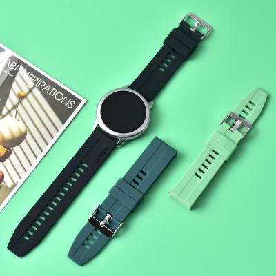 China 20mm Environmentally Friendly Silicone Watch Strap Quick Release Design for sale