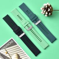 China 20mm Environmentally Friendly Silicone Watch Strap Quick Release Design for sale