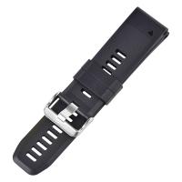 China Women Men Sport TPU Rubber Watch Bands Strap 26mm Width Replacement for sale
