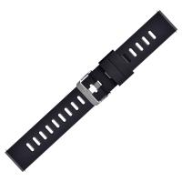 China 22mm TPU Rubber Watch Band Straps With Quick Release Spring Bar for sale