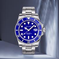 China Simple Stylish Automatic Mechanical Watch 316L Stainless Steel For Men for sale