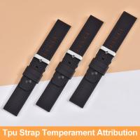 China Quick Release 22mm Soft Silicone Watch Band Strap ODM Watch Strap for sale