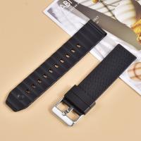 China Quick Release 22mm Soft Silicone Watch Band Strap ODM Watch Strap for sale