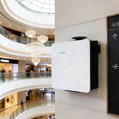 China Wall Mounted Large Space Aroma Diffuser Machine 2000cbm Coverage Remote Control for sale