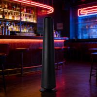 China Aluminum Alloy Hotel Aroma Diffuser 2000m3 Coverage Floor Standing Diffuser for sale