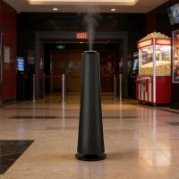 China Columnar Bluetooth Fragrance Diffuser 3000m3 Coverage 500ml Hotel Air Diffuser for sale