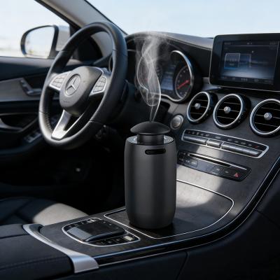 China Aluminum Alloy Aromatherapy Car Diffuser 15ml Oil Capacity Home Auto Air Diffuser for sale