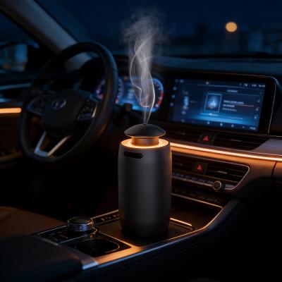 China Intelligent Car Fragrance Oil Diffuser 100cbm Coverage Vibration Wake Up Technology for sale