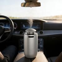 China Aluminum Alloy Car Scent Diffuser Precision Engineered Metal Body Auto Aroma Diffuser for sale