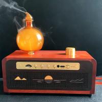 China Cold-air Diffusion Luxurious Wood Aroma Diffuser with Hi-Fi Audio for Home and Business Gifts for sale