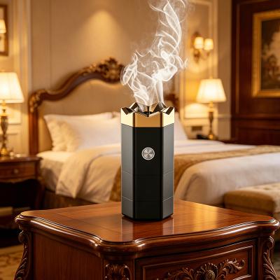 China Intelligent Portable Aroma Diffuser with Anti Tipping Lithium Battery and Intelligent Chip Electronic Agarwood Incense Burner for sale