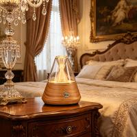 China 2-Fluid Technology Wood Home Aroma Diffuser with 30 - 80 ㎡ Coverage and Customization Services for sale