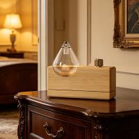 China 2W USB Wood Aroma Diffuser with Hand Polished Solid Wood Base and Cold-air Diffusion Technology for Brand Gifts for sale