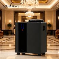 China 300m² Coverage 200ml Oil Capacity DC12V 8W Metal HVAC Bluetooth Aroma Diffuser Machine for sale