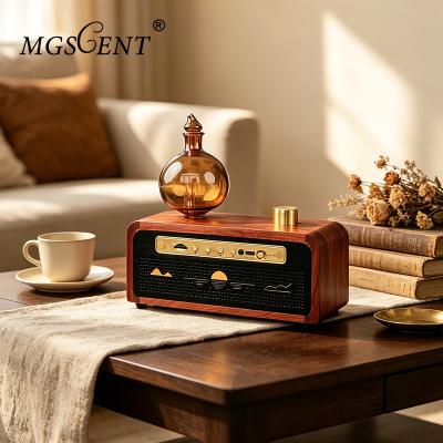 China Luxury Cold-air Diffusion Aroma Diffuser with 10000 Hours Service Life and Hand-Polished Solid Wood Design for sale