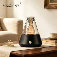 China Eco Friendly Wood and Glass Aroma Diffuser with 8000 Hours Service Life and Cold-Air Diffusion Technology for sale