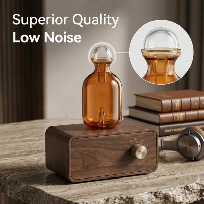 China Battery Operated Aroma Diffuser with 2600mAh Lithium Battery and Minimalist Retro Design Using Cold-air Diffusion Technology for sale
