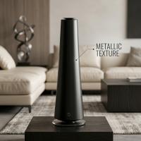 China Luxurious Smart Control Large Capacity 500ml Aroma Diffuser Machine with Minimalist Modern Column Design for sale