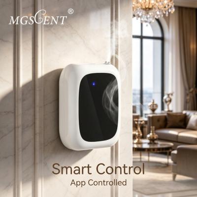 China Eco Friendly Home Fragrance Device with Smart Control Wireless and Two Fluid Atomization Aroma Machine for sale