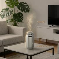 China Aluminum Alloy 10ml Car Aroma Diffuser With Nanometer Sized Aromatic Molecules for sale
