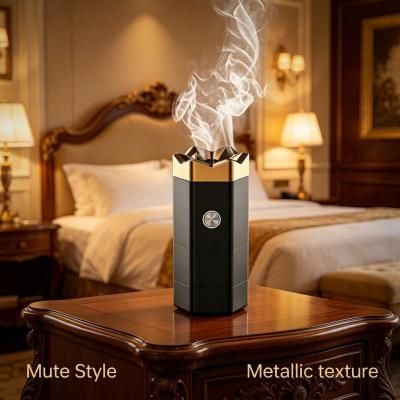 China Intelligent Portable Aroma Diffuser with Anti Tipping Lithium Battery and Intelligent Chip Electronic Agarwood Incense Burner for sale