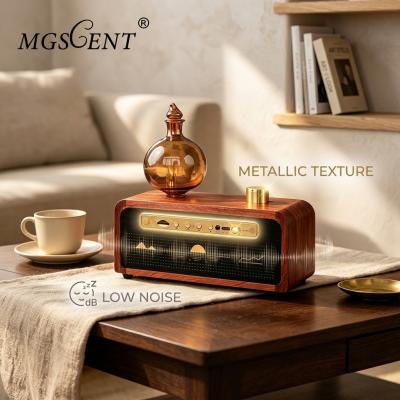 China Luxury Cold-air Diffusion Aroma Diffuser with 10000 Hours Service Life and Hand-Polished Solid Wood Design for sale