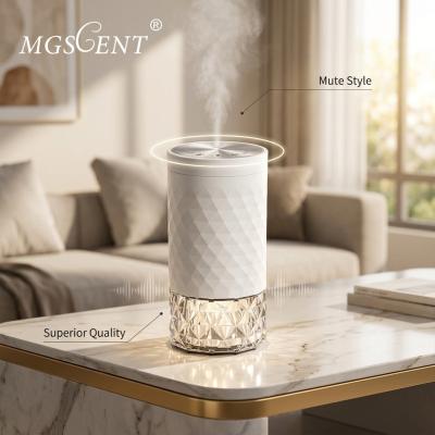 China Eco Friendly 2W Power Aroma Machine with 7 Color Ambient Lighting and 80 mL Capacity Wireless Fragrance Device for sale