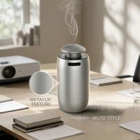 China Compact Portable Car Aroma Diffuser Aluminum Alloy Fragrance Oil Car Diffuser for sale