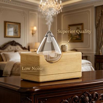 China Natural Wood Aroma Diffuser with Cold-air Diffusion and Quiet Operation for Hotels and Gifts for sale