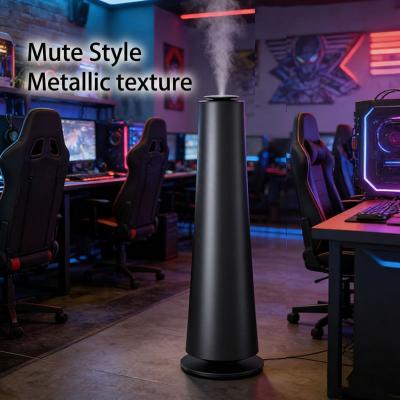 China Aluminium Alloy Hotel Aroma Diffuser Bluetooth 500ml Capacity Office Aromatherapy Diffuser for sale