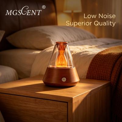 China Stylish Wood Aroma Diffuser with Cold-air Diffusion and 8000 Hours Service Life for Customizable Aromatherapy for sale
