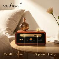China Wood Aroma Diffuser Machine with Hand-polished Solid Wood Base, Cold-air Diffusion and 100cbm Coverage for Home and Office for sale