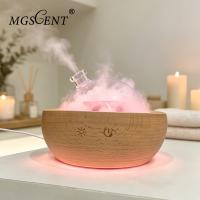 China Bluetooth Music 7-Color RGB Light Aroma Diffuser Machine with 180 Ml Tank Capacity for Office and Spas for sale