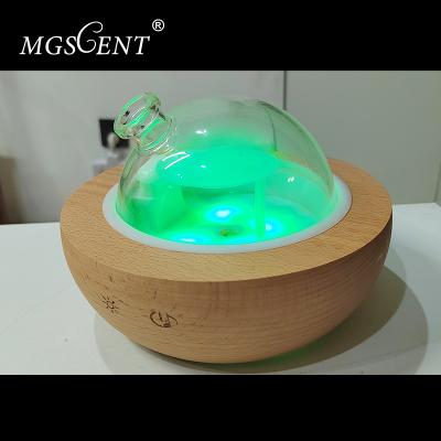 China Ultrasonic Aroma Diffuser with 7-Color RGB Light Bluetooth Music and Low Noise for Home Fragrance for sale
