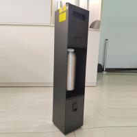 China Iron Waterless Floor Standing Aroma Diffuser Machine with 1400ml Large Capacity and Bluetooth Control for 5000cbm Coverage for sale