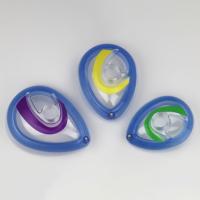 China Medical supply pvc anesthesia mask wholesale disposable inflation anesthesia mask for sale