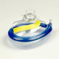 China Medical supply pvc anesthesia mask wholesale disposable inflation anesthesia mask for sale