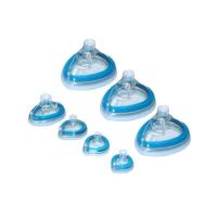 China disposable inflation pvc silicone rubber anesthesia mask premature for sale