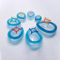 China disposable inflation pvc silicone rubber anesthesia mask premature for sale