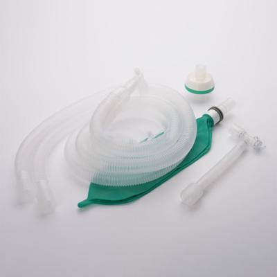 China Breathing circuit with bag cmedical silicone customizable disposable anesthesia circuit for sale